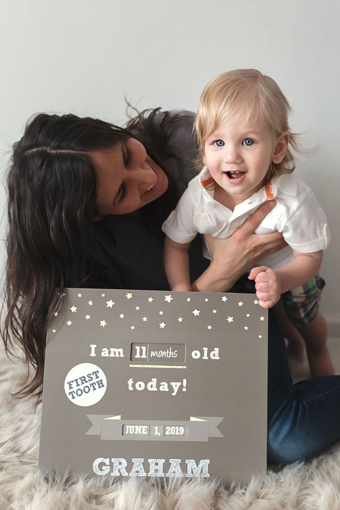 12 MILESTONE STICKERS – TIME SNAP SHOP